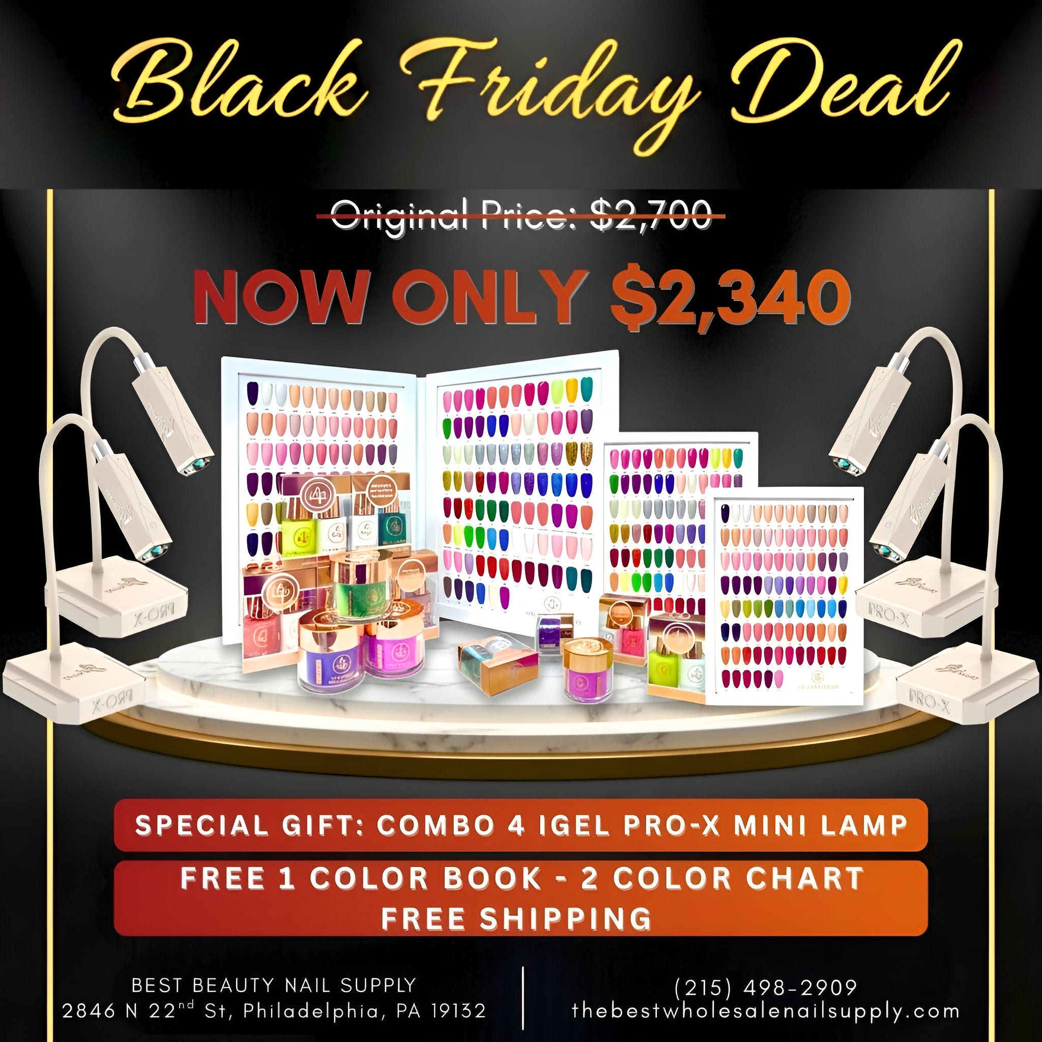 4EVER TRIO COLLECTION 180 COLORS – BEST WHOLESALE NAIL SUPPLY